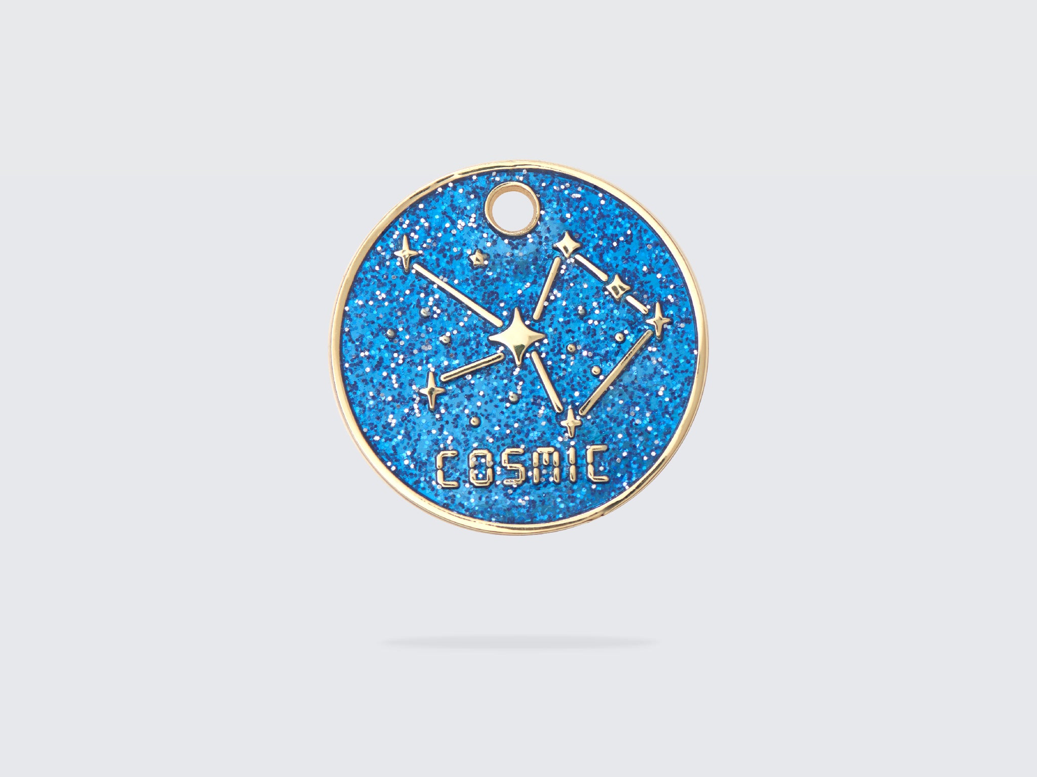 Glitter dog tag - French Bandit