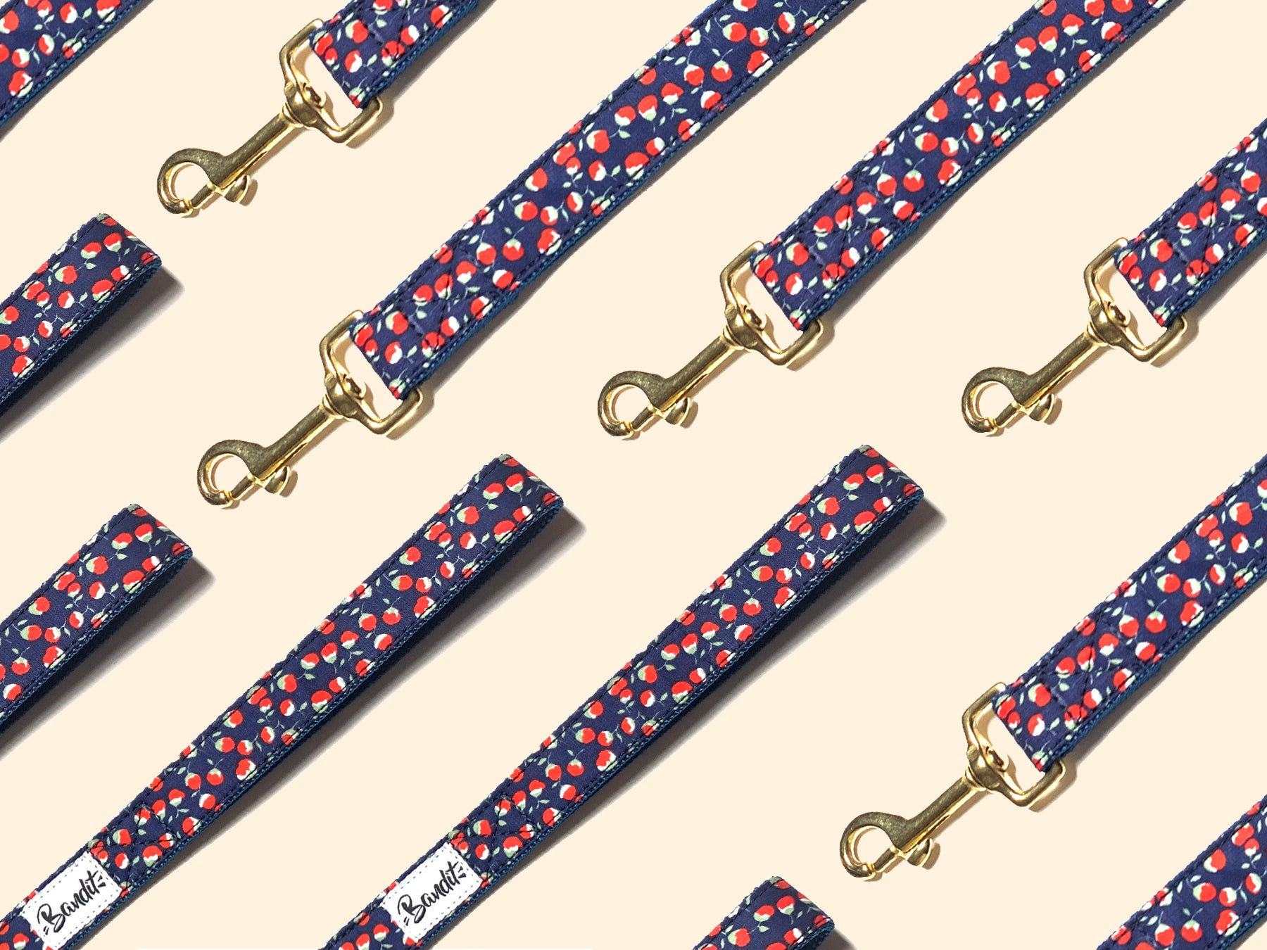 Poppy dog leash - French Bandit